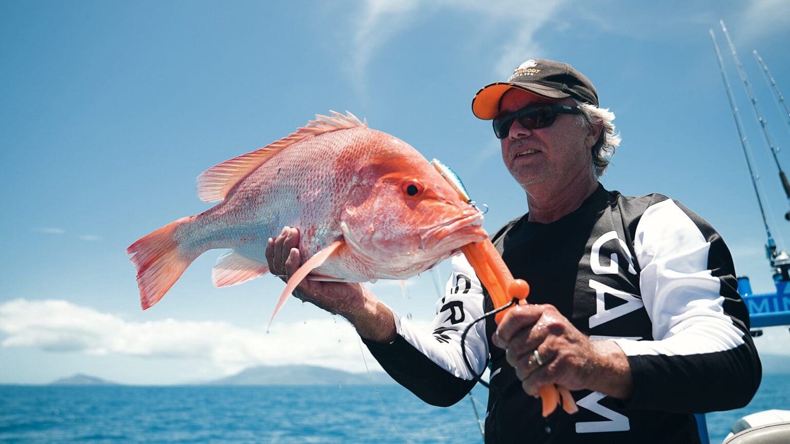 Catching HUGE GT topwater on barra lures - Ryan Moody Fishing