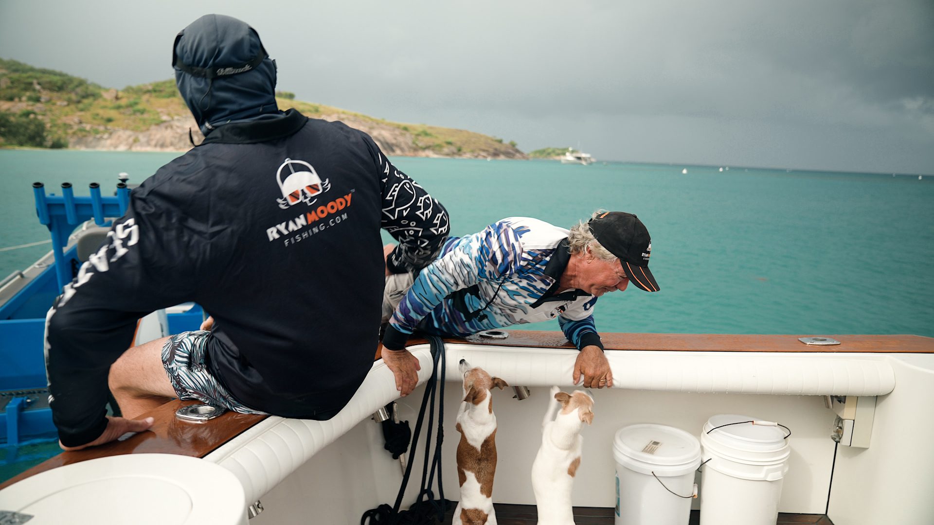 Hectic fishing session during bad weather - Ryan Moody Fishing