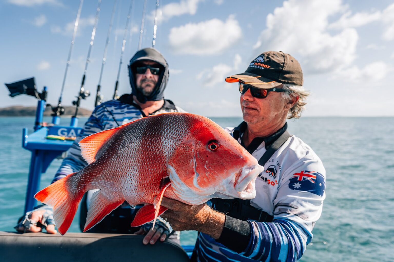 CHASING HUGE RED EMPEROR IN CENTRAL QUEENSLAND